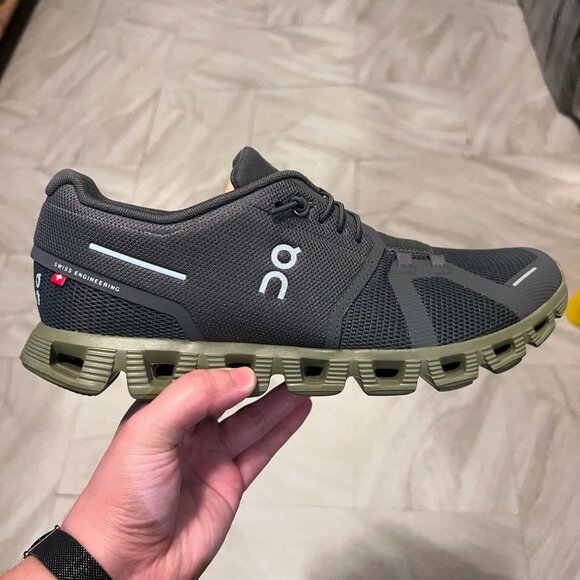 On Running | Shoes | Ons Men Cloud 5 Eclipse Grove Strong Color For ...